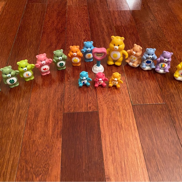 Care Bears | Toys | Vintage Care Bears Figures Lot Of 6 Pieces Cake ...